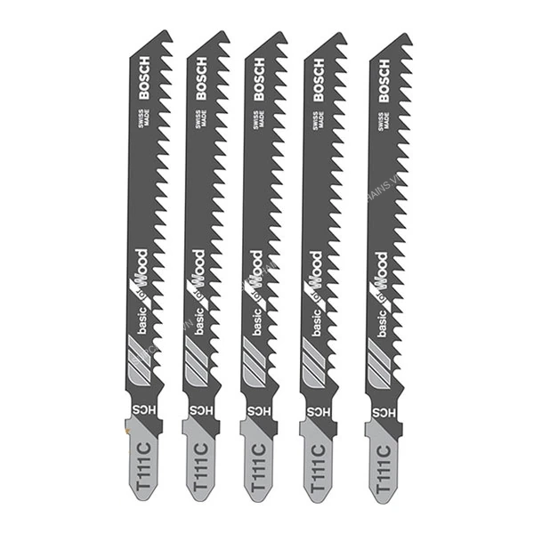 Lưỡi cưa lọng T 111 C Gỗ 5 lưỡi Bosch 2608630033 - Supchains.vn